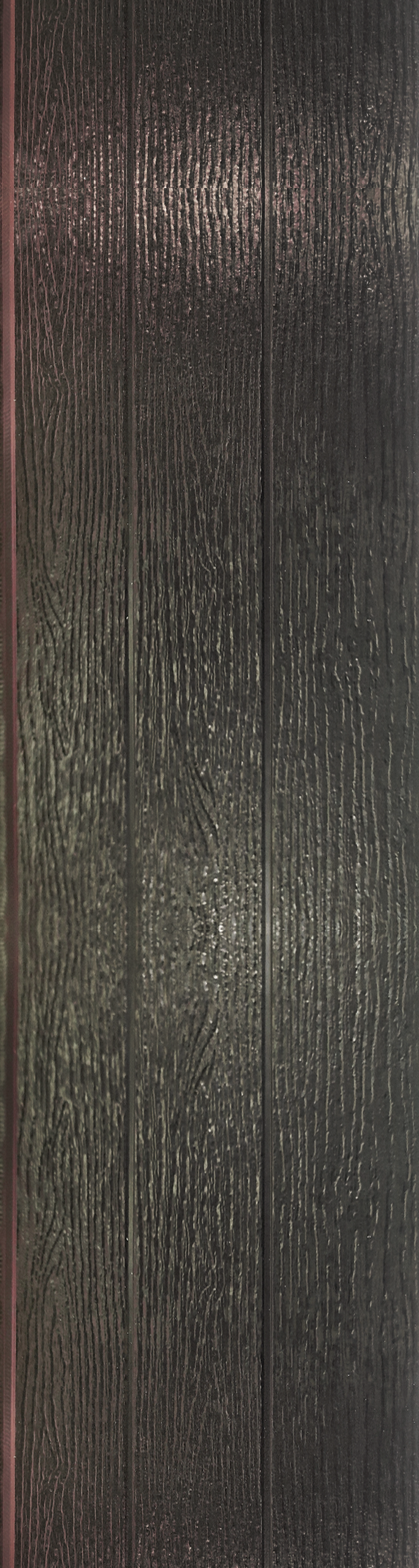 Metal Siding Negro Corteza Tres Tablas COD-201008 / 3,80 x 0,38 mts ...